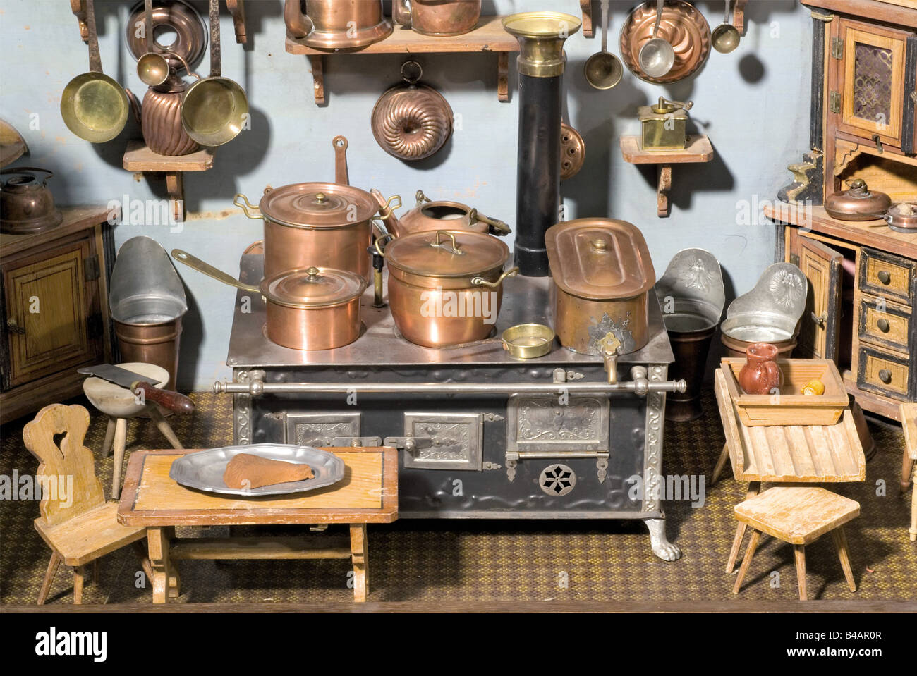 19th century kitchen hi-res stock photography and images - Alamy