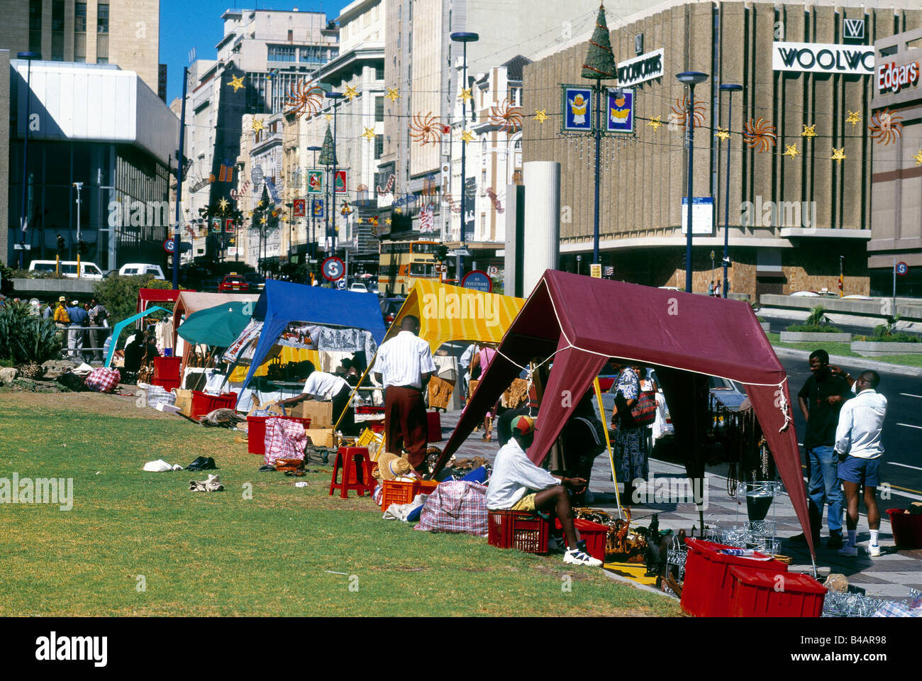 Cape Town Pavement Stalls Stock Photo - Alamy