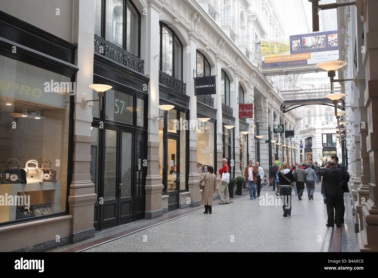Passage, Shopping Mall, Hague, Netherlands Stock Photo - Alamy