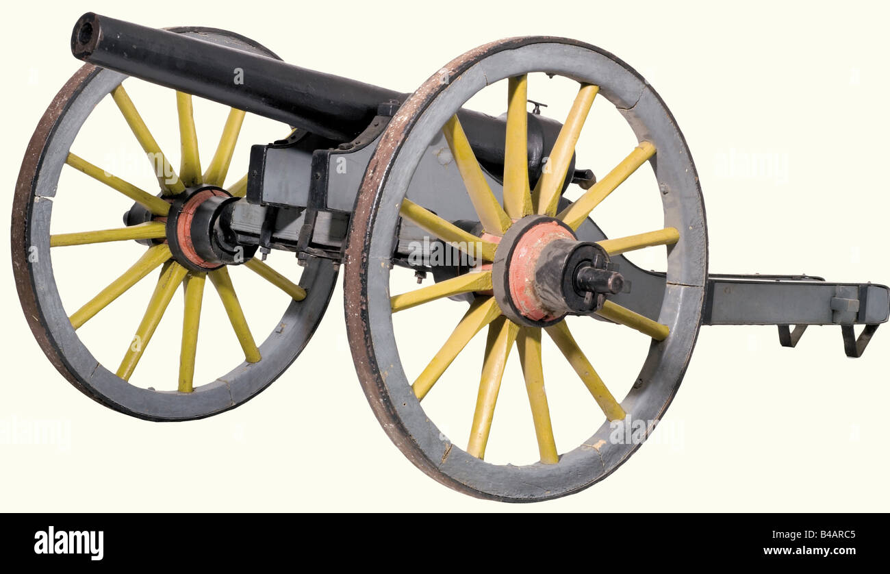 A saluting cannon, United Gunpowder Factories, Rosenheim-Parsberg ...