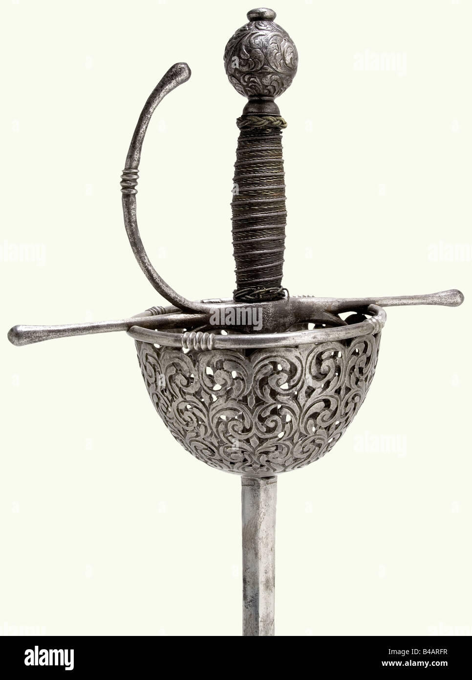An Italian cup-hilted rapier, 2nd half of the 17th century. Double ...