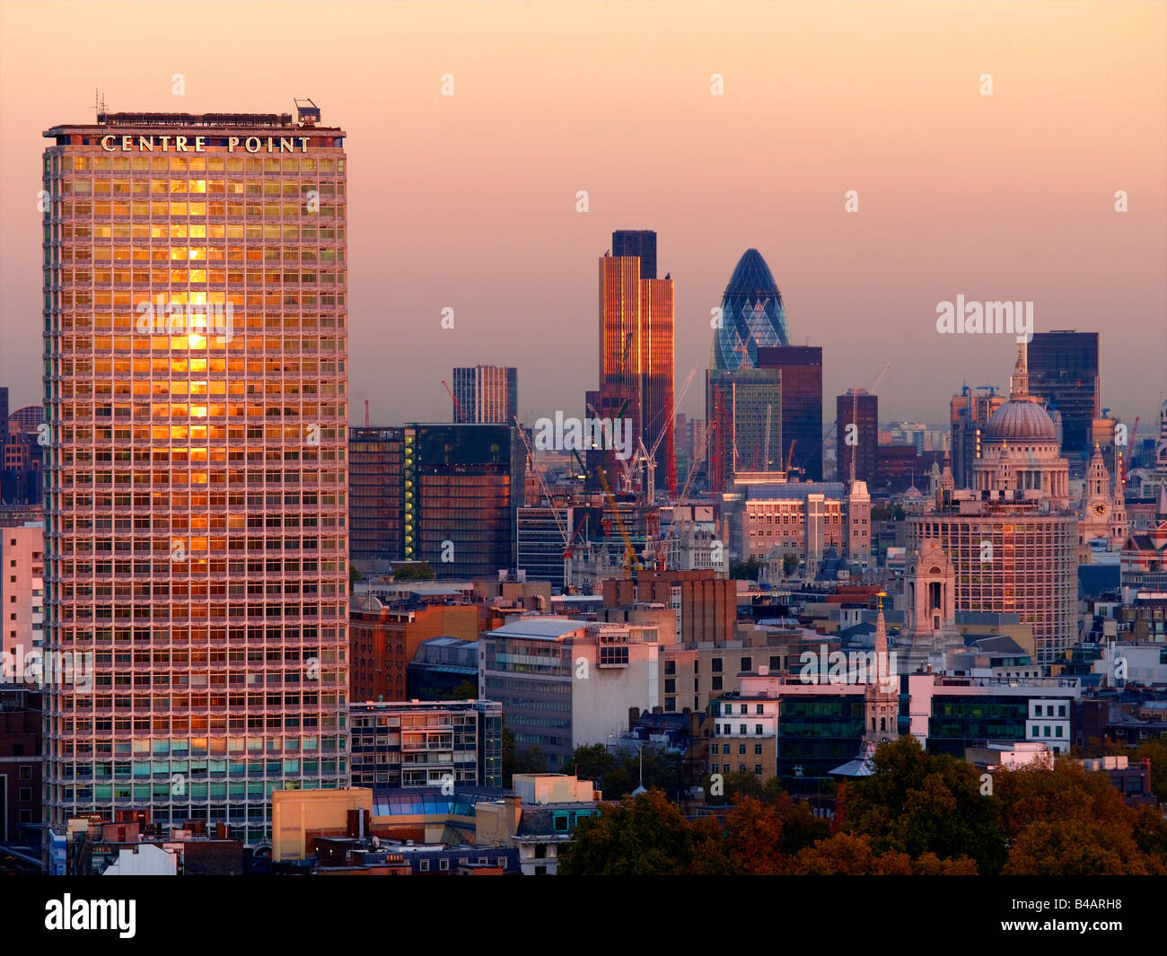 Centre Point & Skyline Stock Photo - Alamy