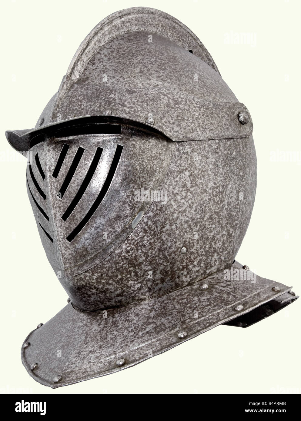 A german cuirassier burgonet hi-res stock photography and images - Alamy