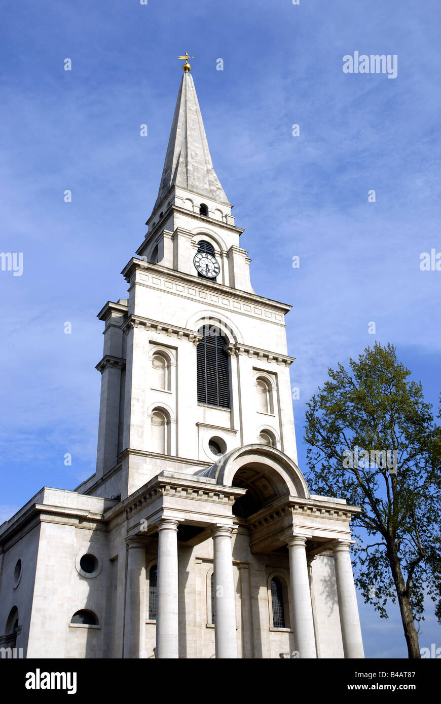 Christ Church Spitalfields, London Stock Photo - Alamy