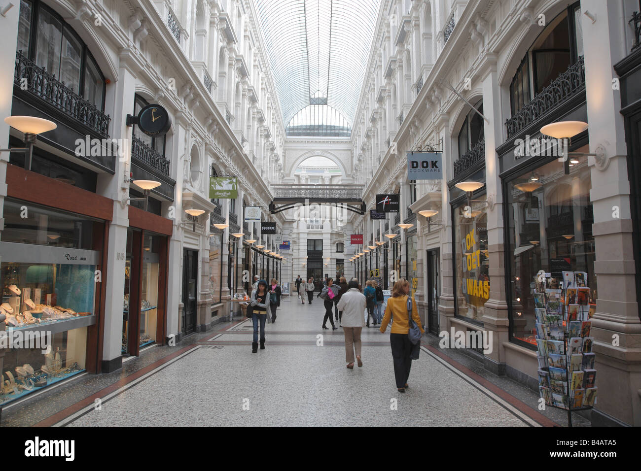 Passage, Shopping Mall, Hague, Netherlands Stock Photo - Alamy