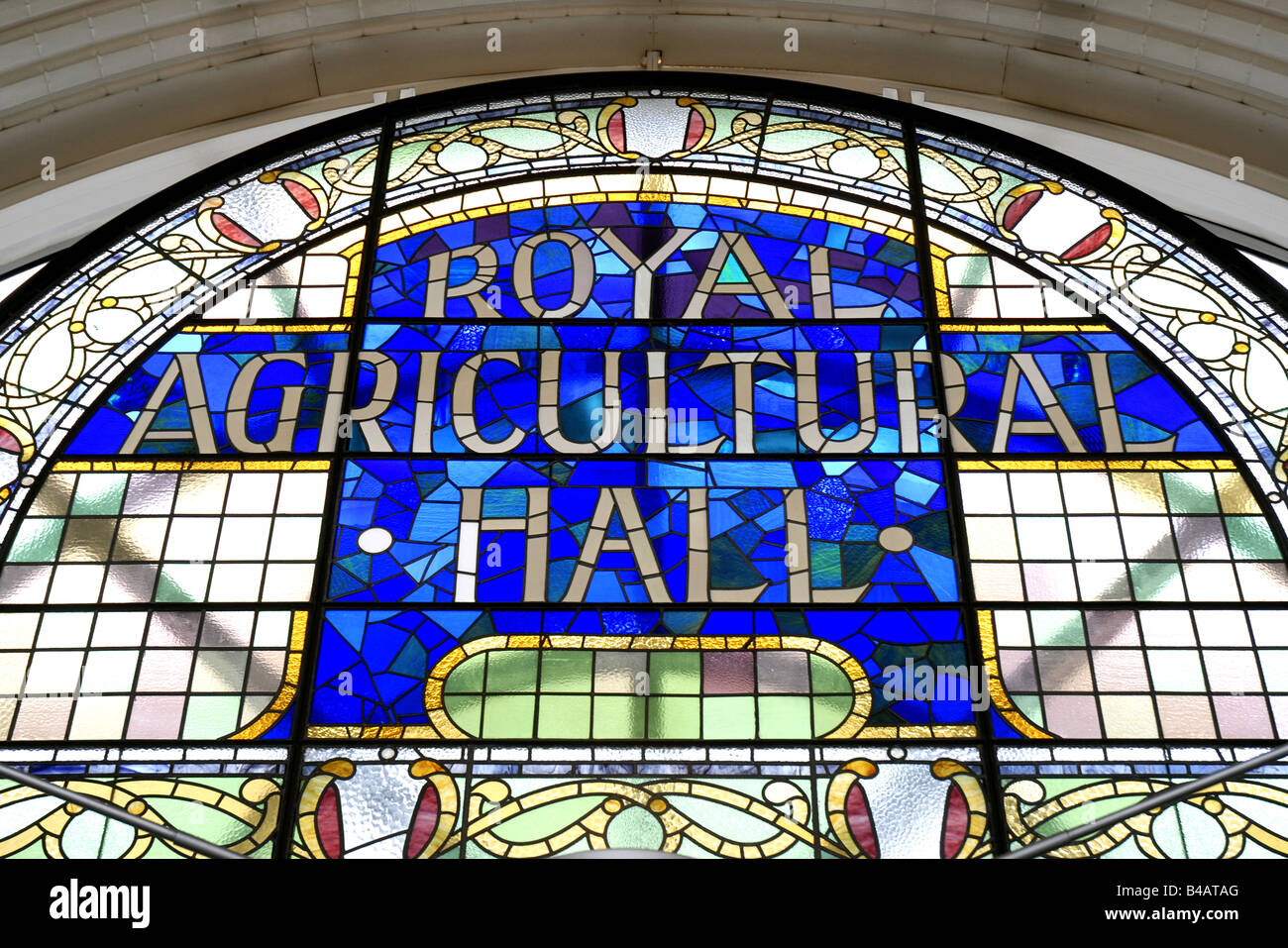 Stained Glass Window, The Business Design Centre Islington London Stock ...