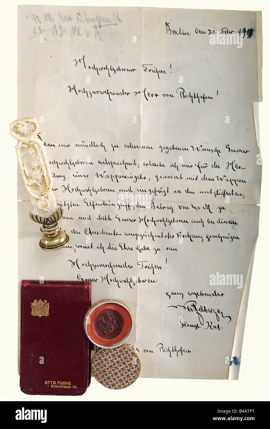 Baron Manfred von Richthofen, most victorious fighter pilot of Word War ...