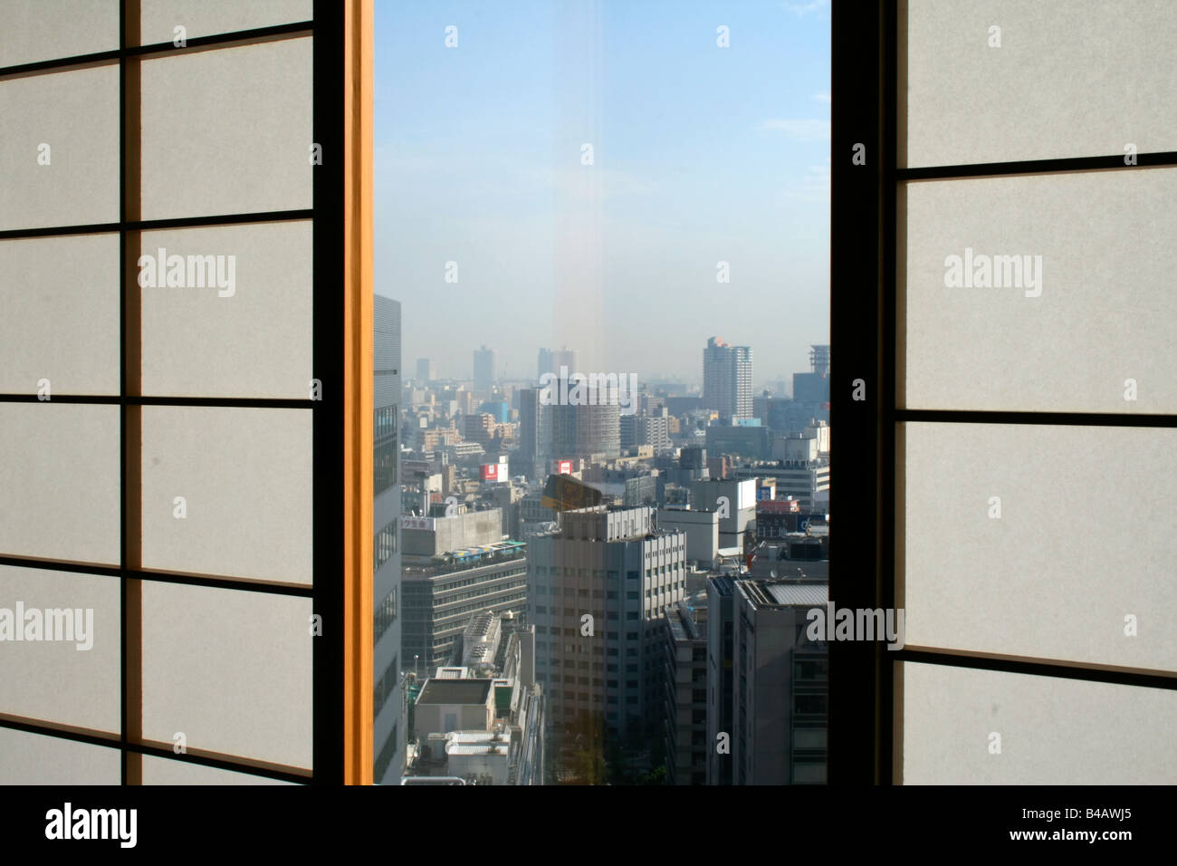 Japan hotel window hi-res stock photography and images - Alamy