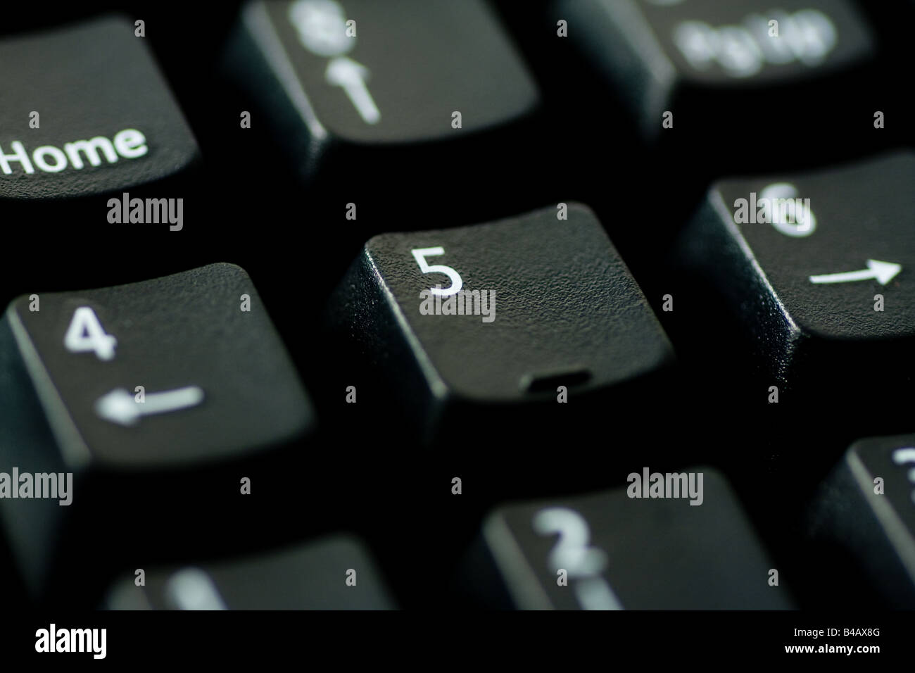 Black Keyboard Key Stock Photo - Alamy