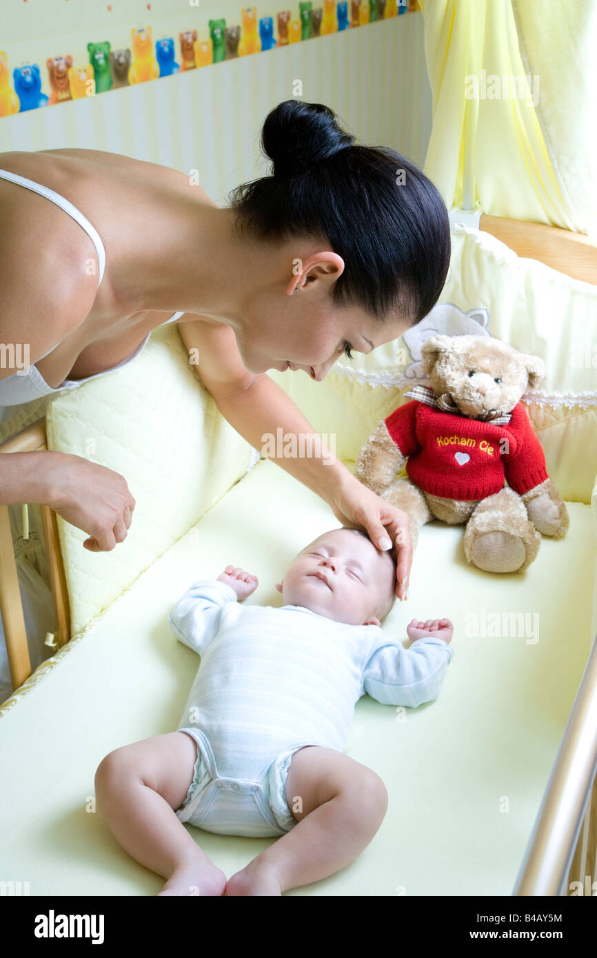 baby getting sleep Stock Photo - Alamy