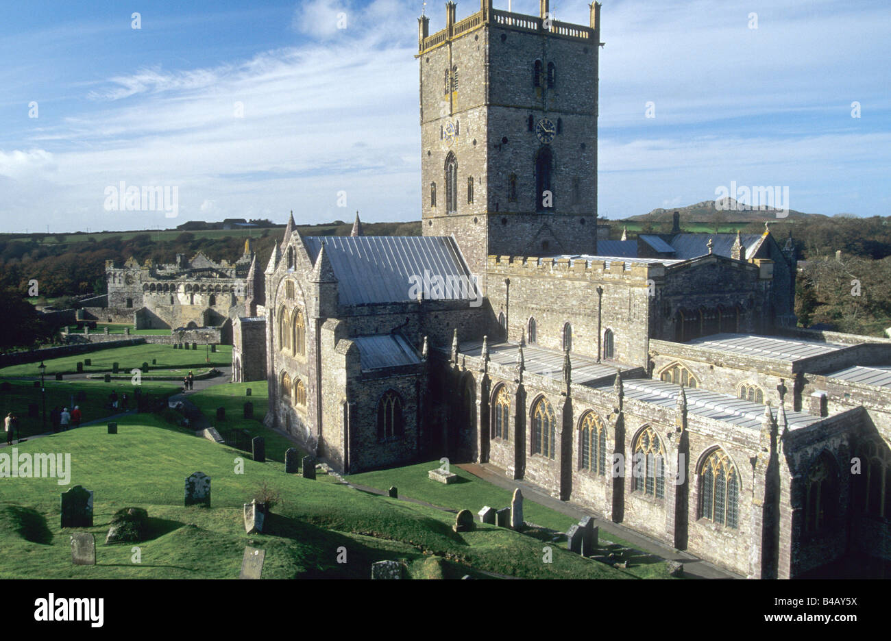 Saint davids monastery hi-res stock photography and images - Alamy