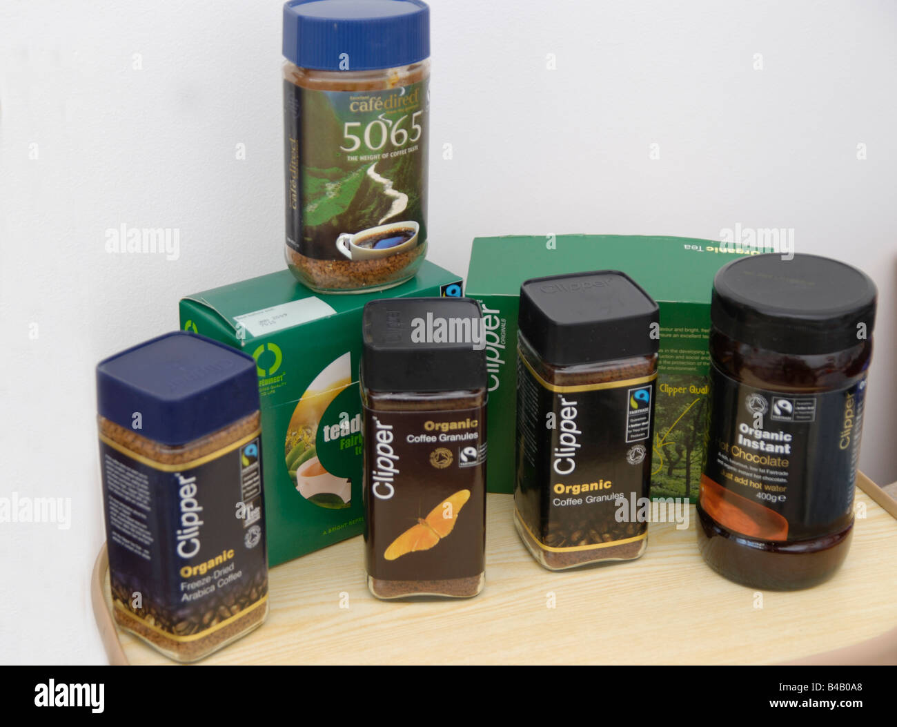 Fairtrade tea hi-res stock photography and images - Alamy