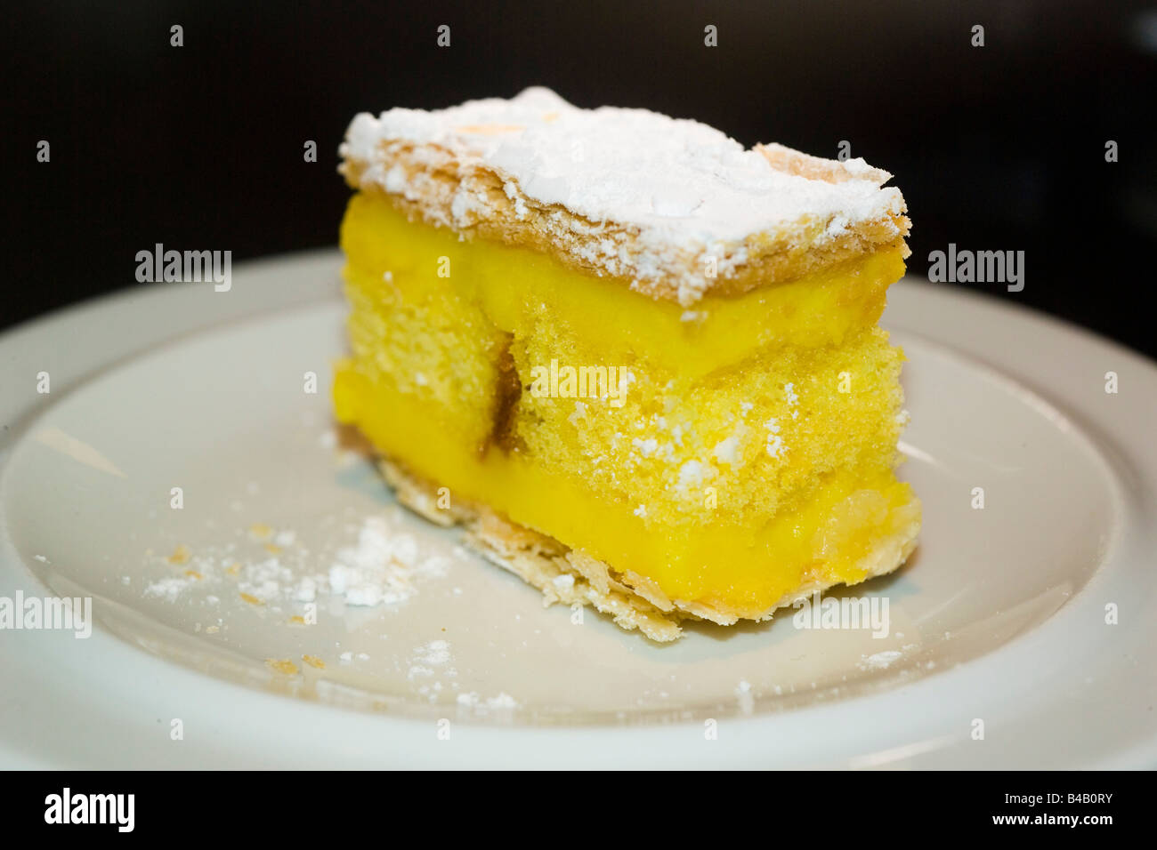 Italian lemon pastry Stock Photo - Alamy