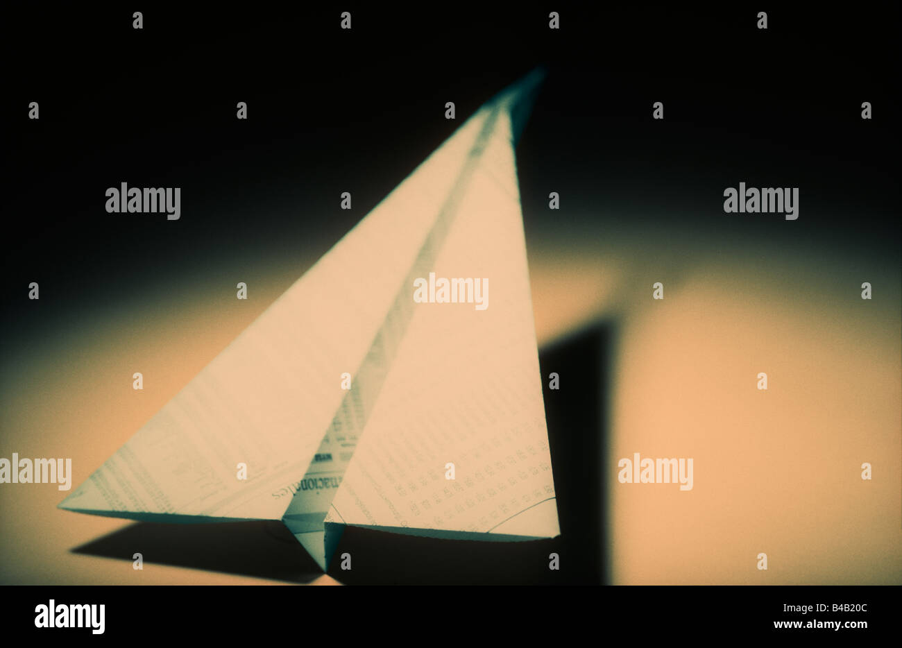 PAPER ORIGAMI AIRPLANE Stock Photo - Alamy