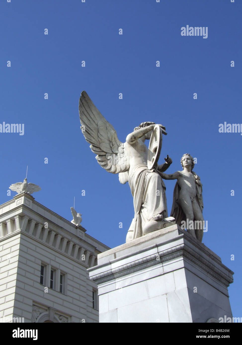 statue by Schloss bridge berlin germany Stock Photo - Alamy