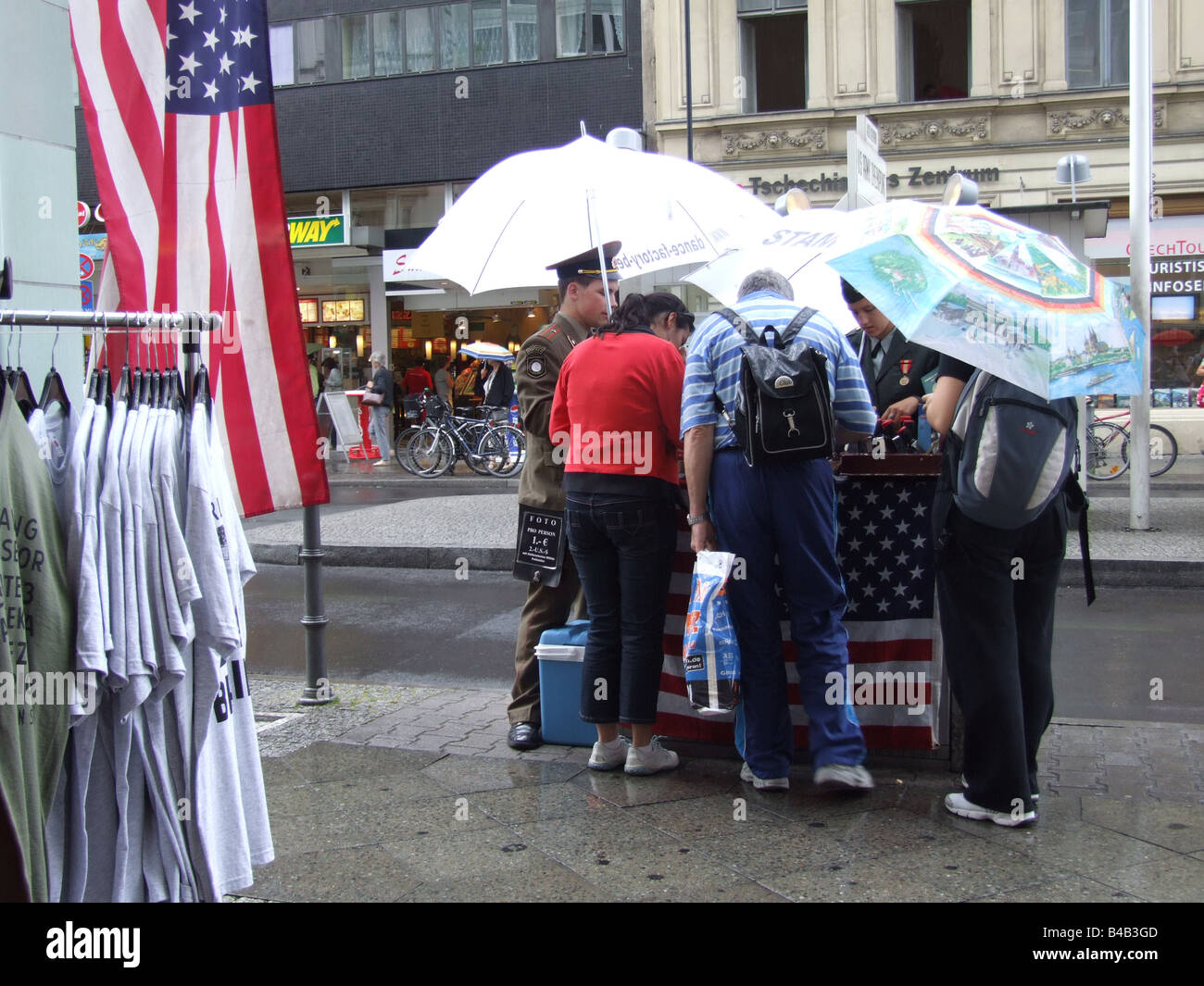 Souvenir shop checkpoint charlie berlin hi-res stock photography and ...