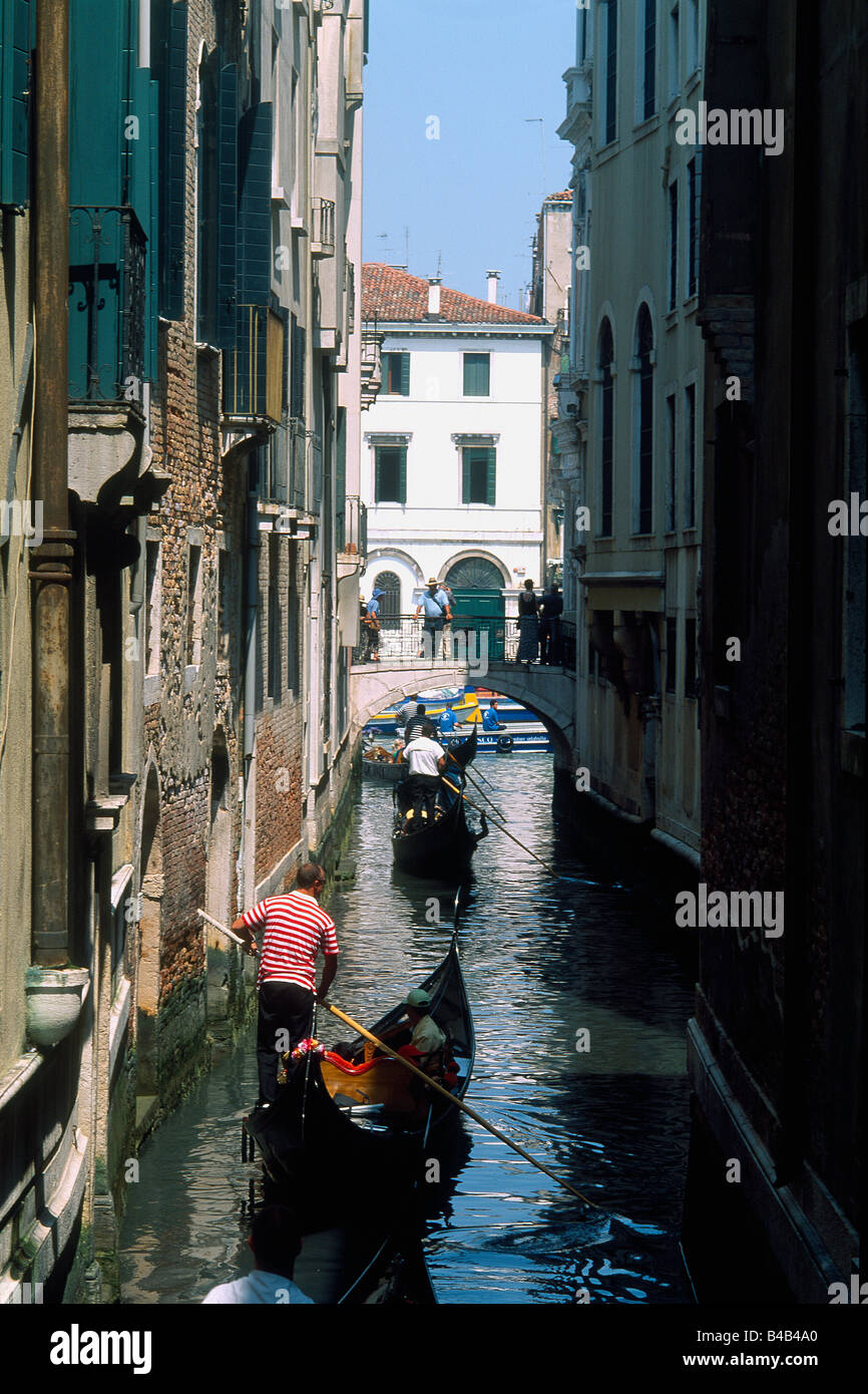 Italy Venice Channels Stock Photo - Alamy