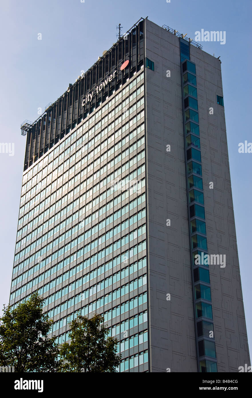 City Tower Building Manchester Stock Photo - Alamy