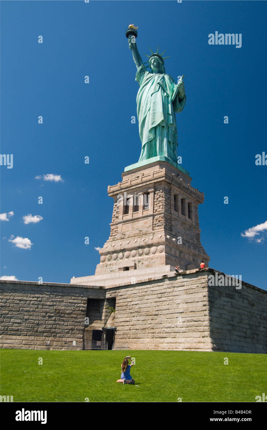 The Statue of Liberty, New York Harbor Stock Photo - Alamy
