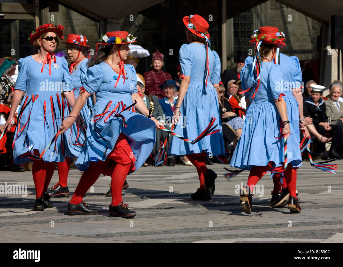 Morris Dancers at the Harvest Festival Guildhall London Stock Photo - Alamy
