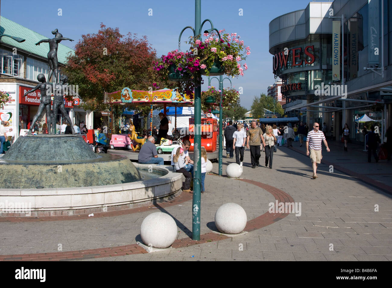 Hemel Hempstead town centre Hertfordshire, England, United Kingdom ...