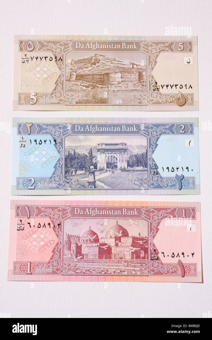 Afghani currency of afghanistan hi-res stock photography and images - Alamy