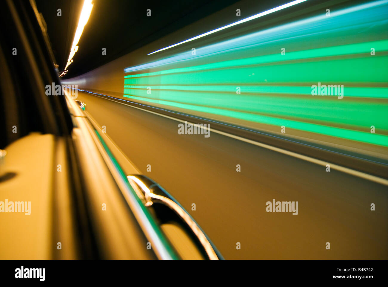 Drive through a tunnel Stock Photo - Alamy