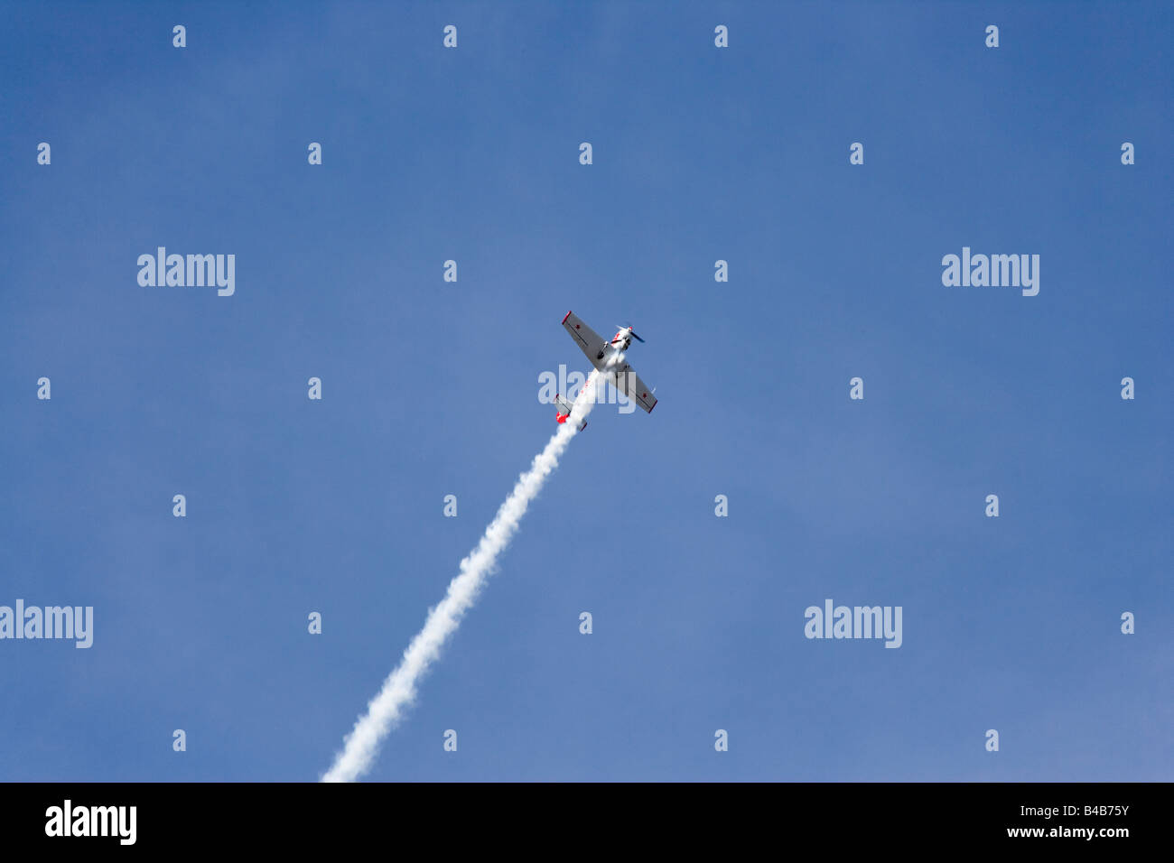 The Yakovlev aerial display team over the Mersey River at Liverpool at ...