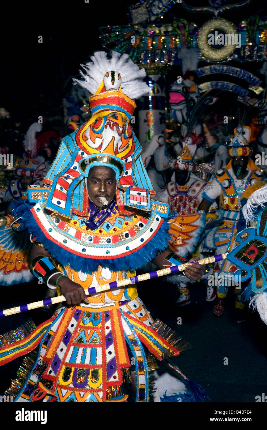 Junkanoo Dancer Boxing Day Junkanoo Parade Nassau Bahamas Stock Photo ...
