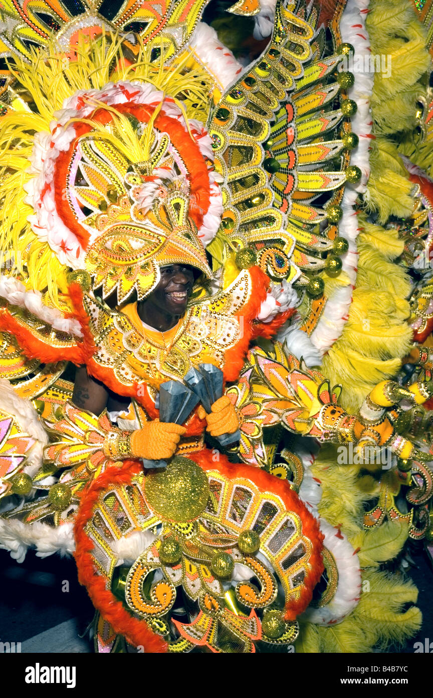 Male Junkanoo Dancer, Junkanoo, Boxing Day Parade, Nassau, Bahamas ...
