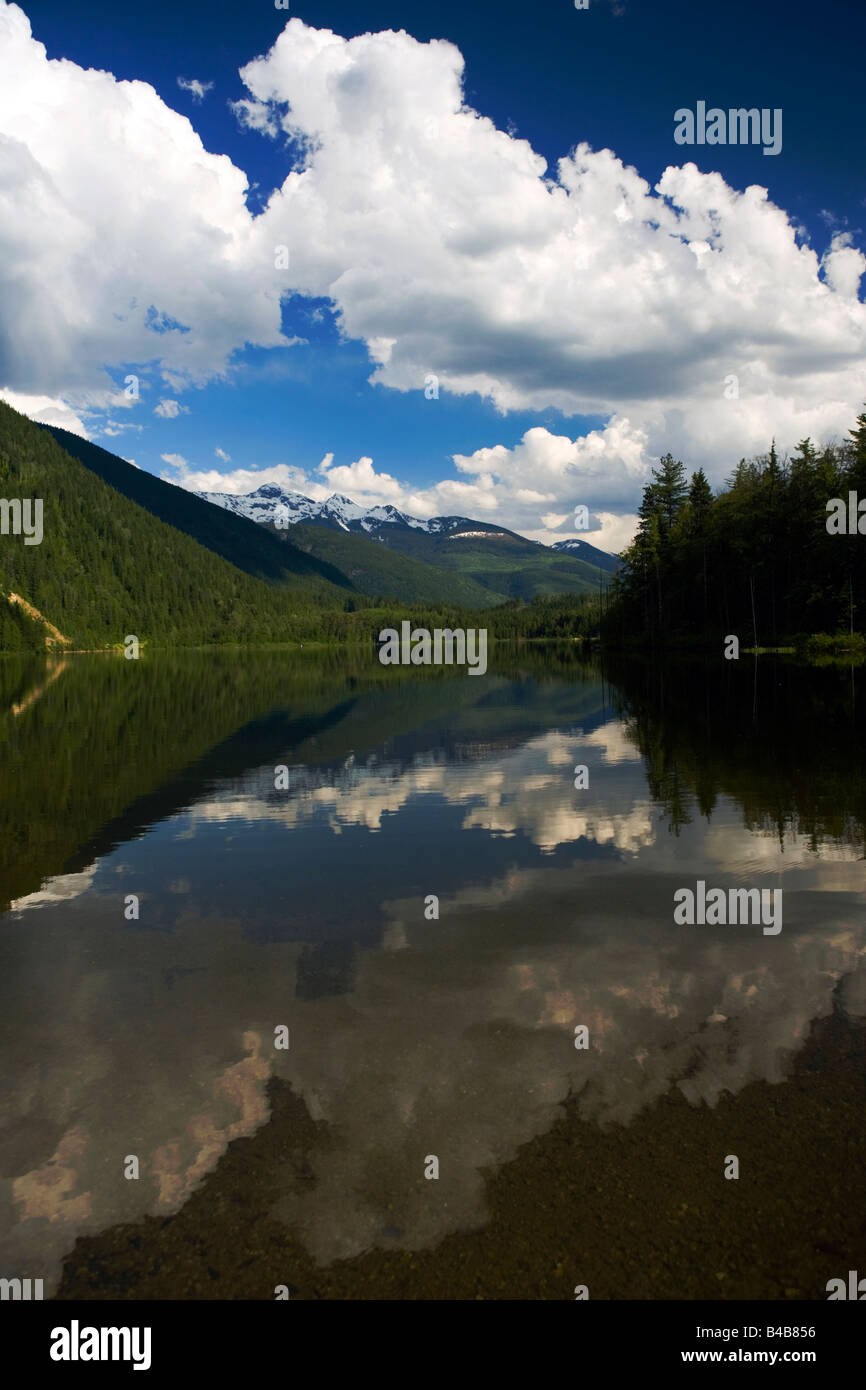 Sky clouds reflecting in water hi-res stock photography and images - Alamy