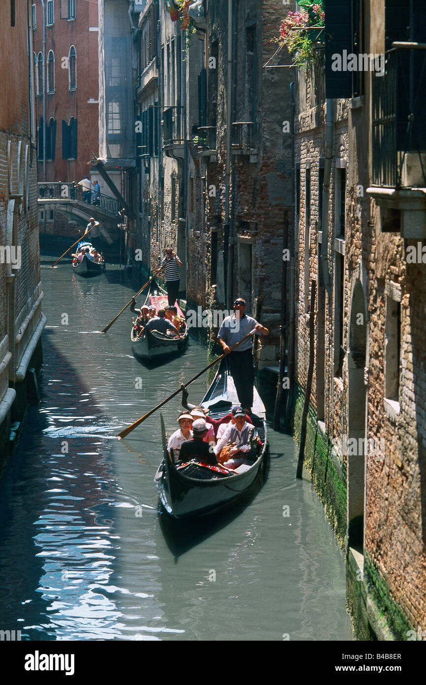 Italy Venice Channels Stock Photo - Alamy