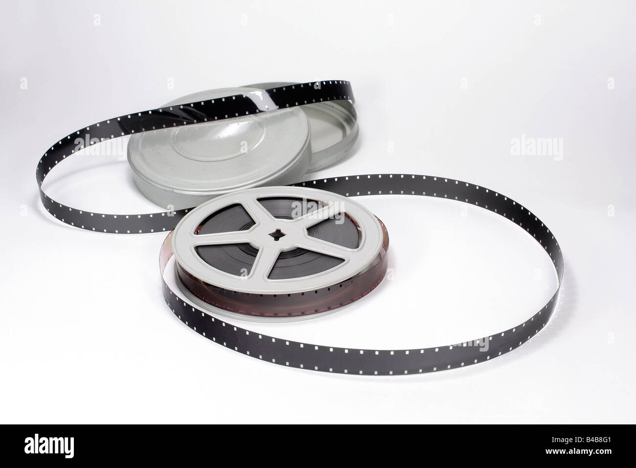 Motion picture film reel Stock Photo - Alamy