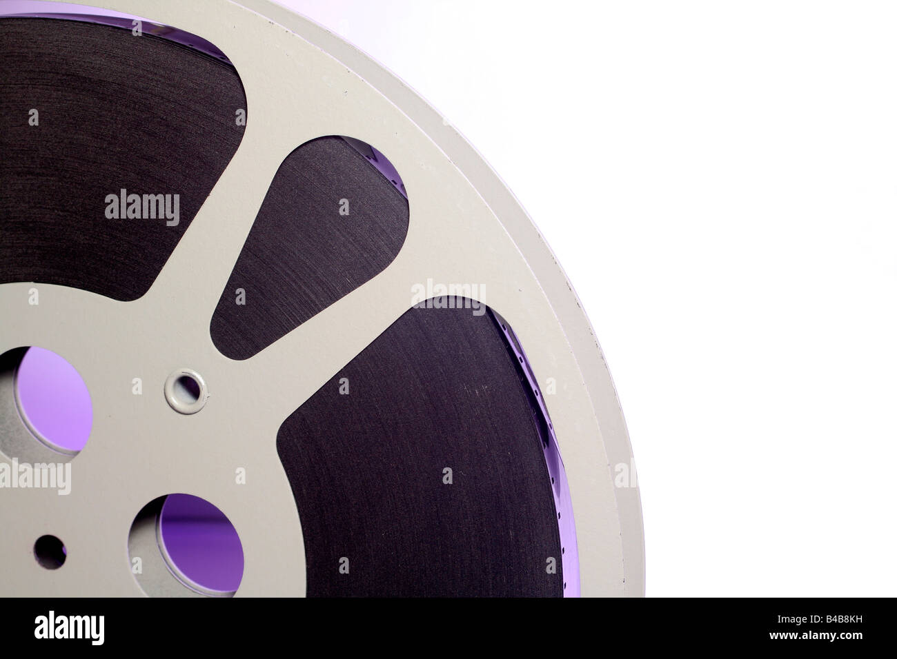 Part of Motion picture film reel Stock Photo - Alamy