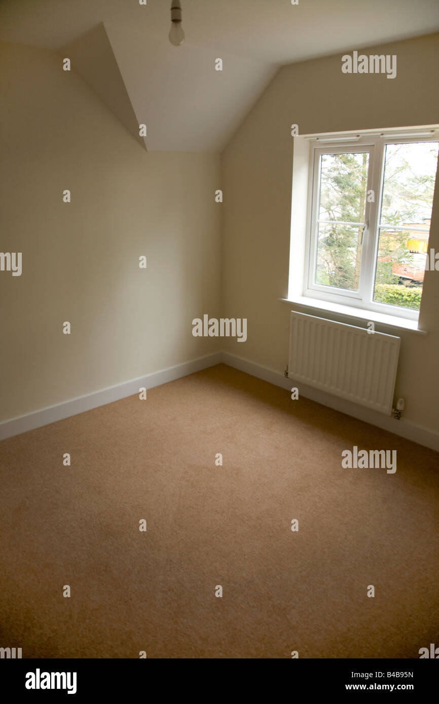 New house bedroom with new carpet Stock Photo - Alamy
