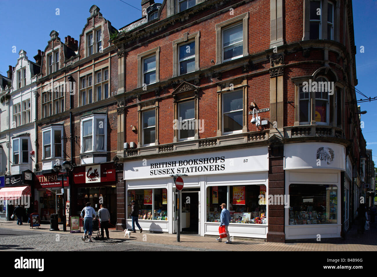 Dover old town typical houses Kent Great Britain United Kingdom Stock ...