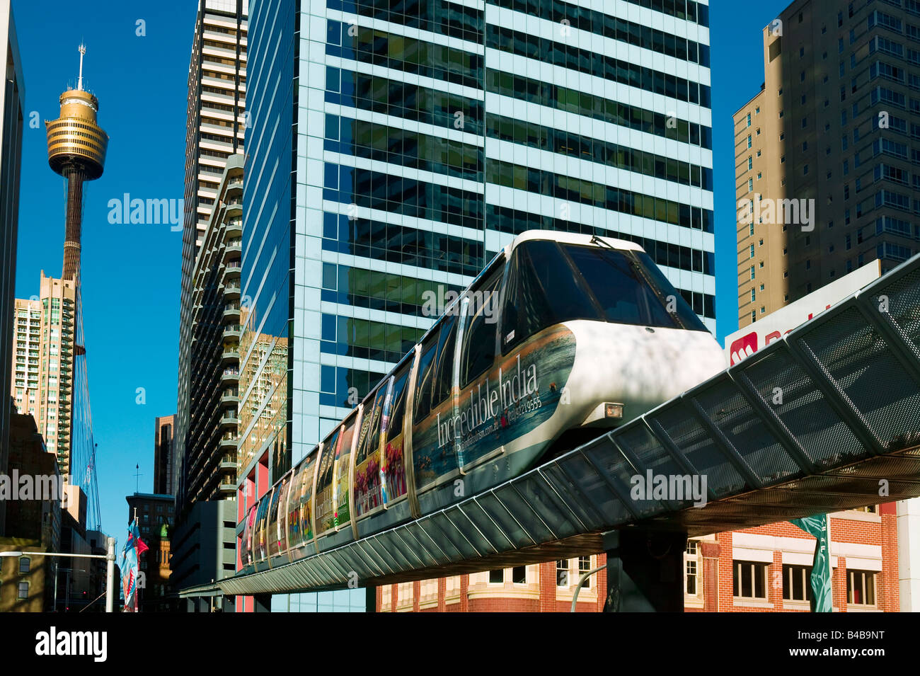 MONORAIL DARLING HARBOUR SYDNEY AUSTRALIA Stock Photo - Alamy