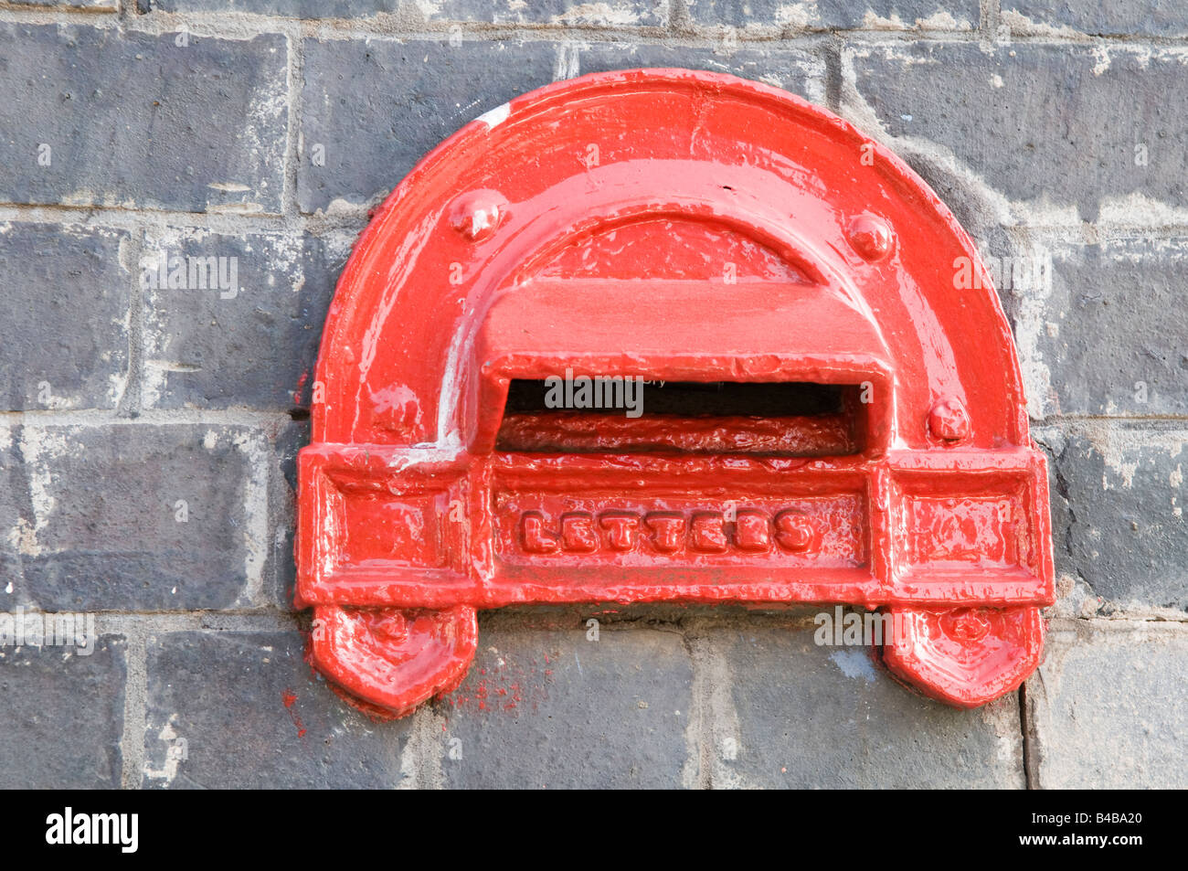 Cast Iron Letterbox High Resolution Stock Photography and Images - Alamy