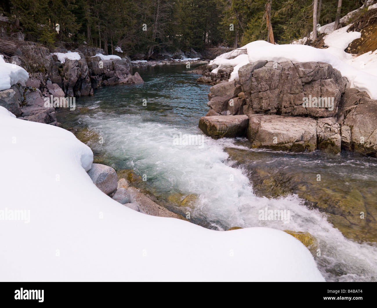 Stream, Whistler, British Columbia Stock Photo - Alamy