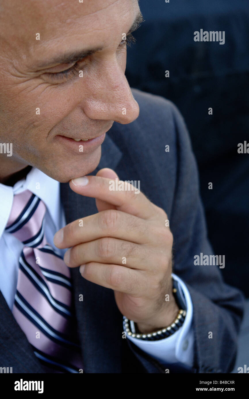 Casual Outdoor Portrait of a Baby Boomer Aged Businessman Wearing a ...