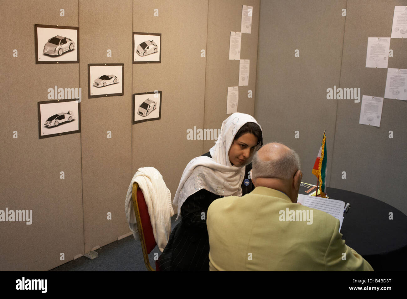 A new futuristic car concept is awaiting investment by a lady Iranian ...
