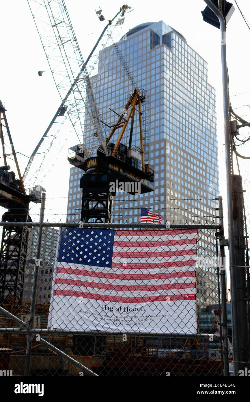 Ground zero flag hi-res stock photography and images - Alamy