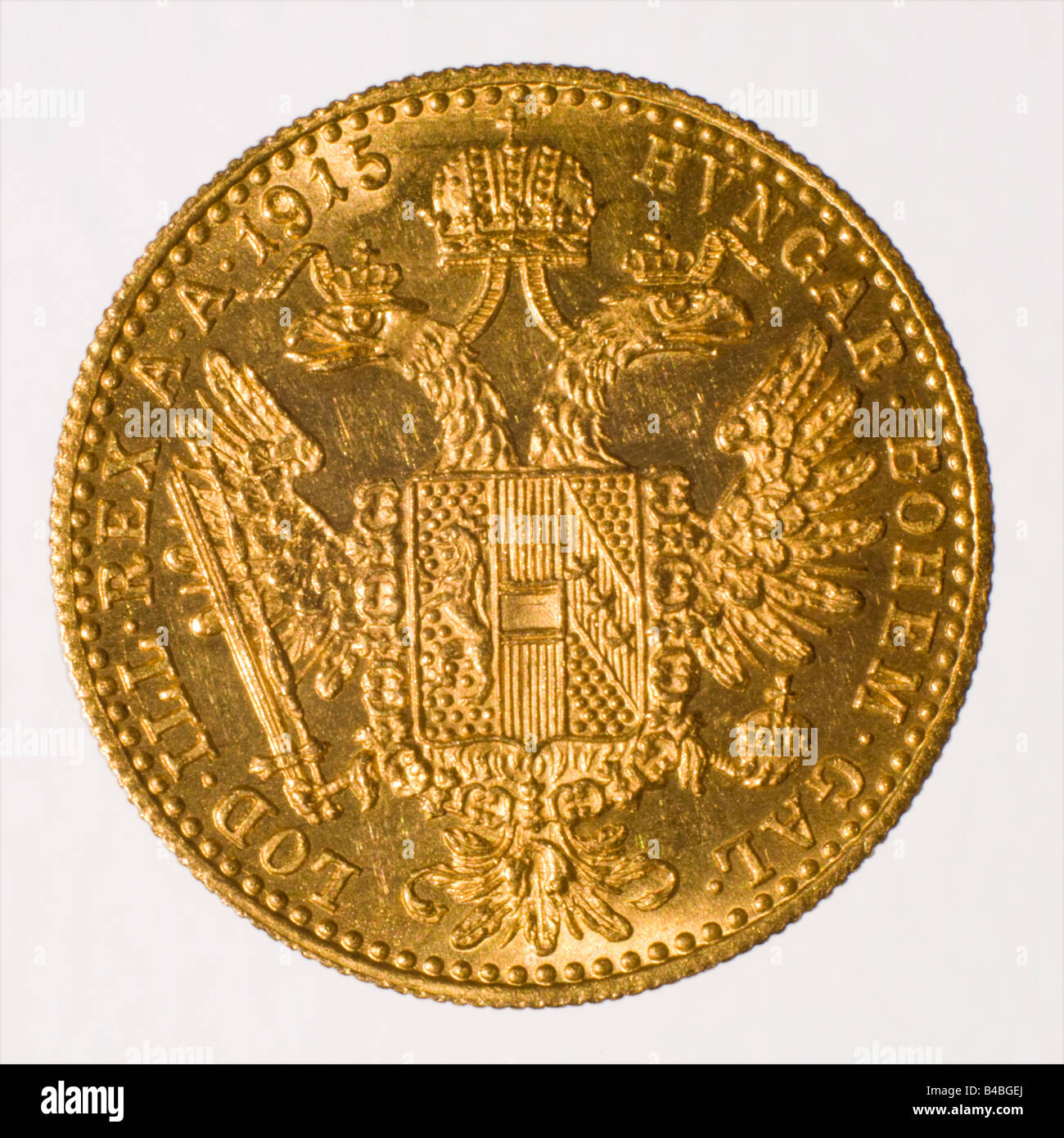 Austrian Gold Ducat. Modern restrike of 1815 original - Emperor Franz ...