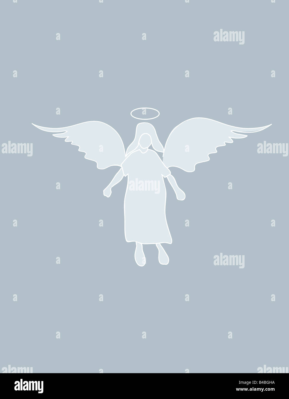 Two winged angels hi-res stock photography and images - Alamy