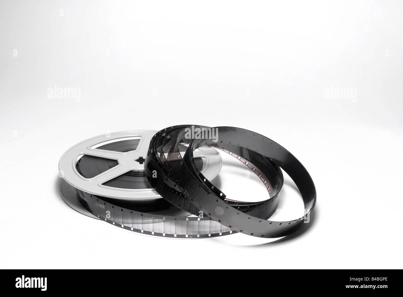 Reel of movie film Stock Photo - Alamy