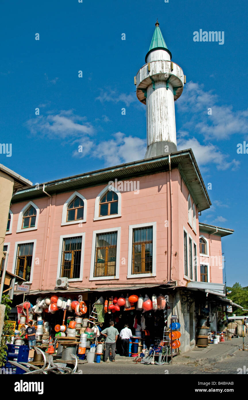 Evren Cad Galata tower bridge waterfront metal industry iron trade ...