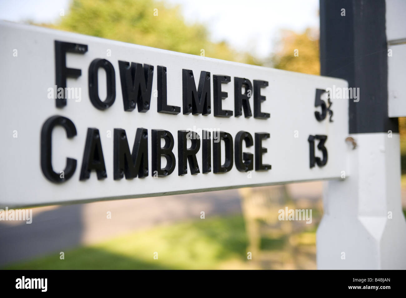 Cambridge road sign hi-res stock photography and images - Alamy
