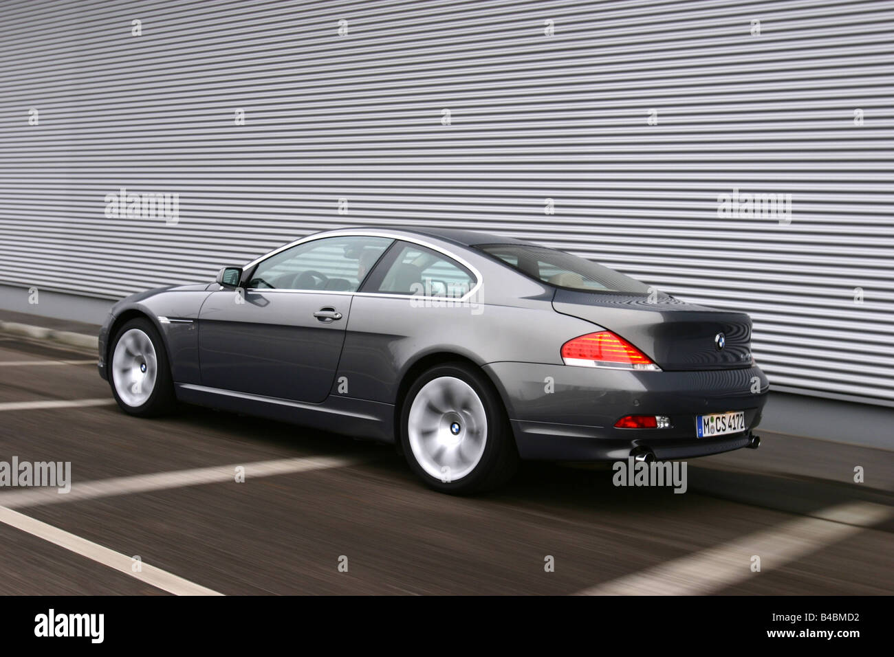Car, BMW 645 Ci, roadster, coupe/Coupe, model year 2003-, anthracite ...