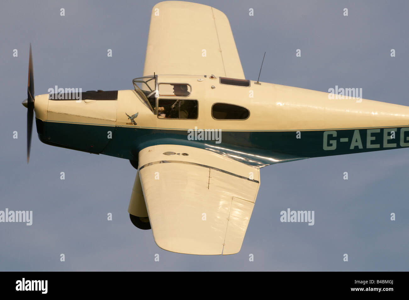 Shuttleworth (Collection) Air Show 2008 Miles Falcon Stock Photo - Alamy