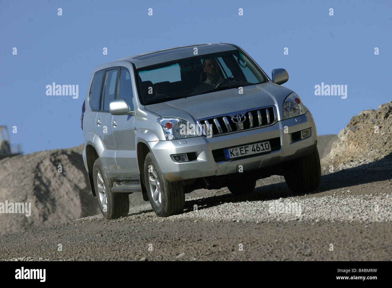 Car, Toyota Land Cruiser 3.0 D4D, cross country vehicle, model year ...